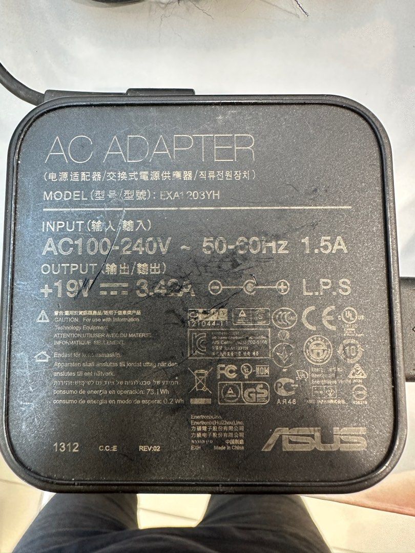 Asus Laptop Power Adapter W Computers Tech Laptops Notebooks On Carousell