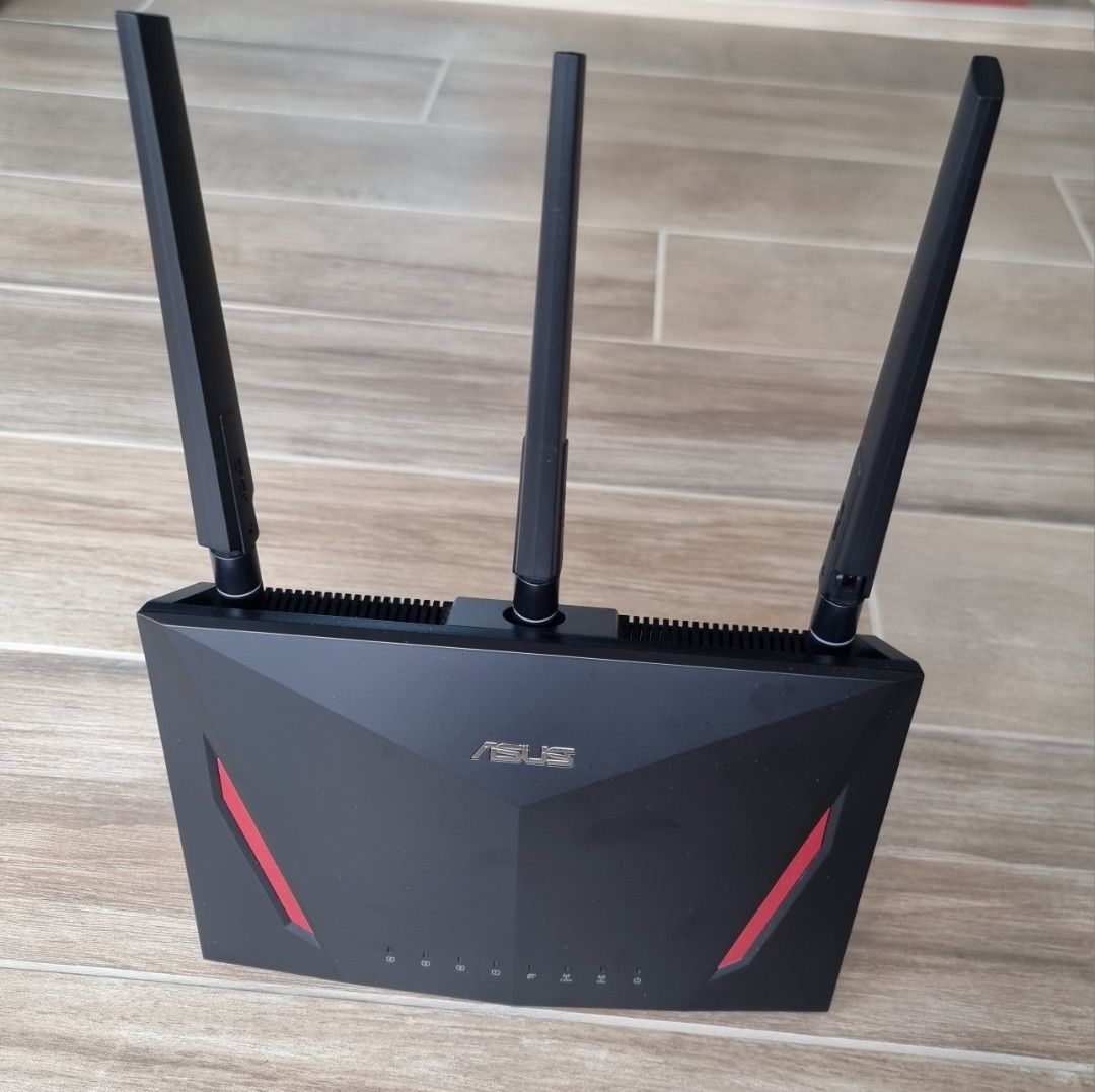 ASUS RT-AC86U Dual Band Router, Computers & Tech, Parts & Accessories ...