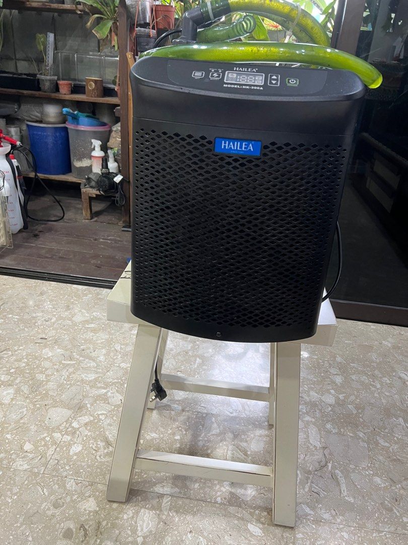 Authentic Hailea 300A Chiller For Reef and Freshwater Tanks, Pet ...