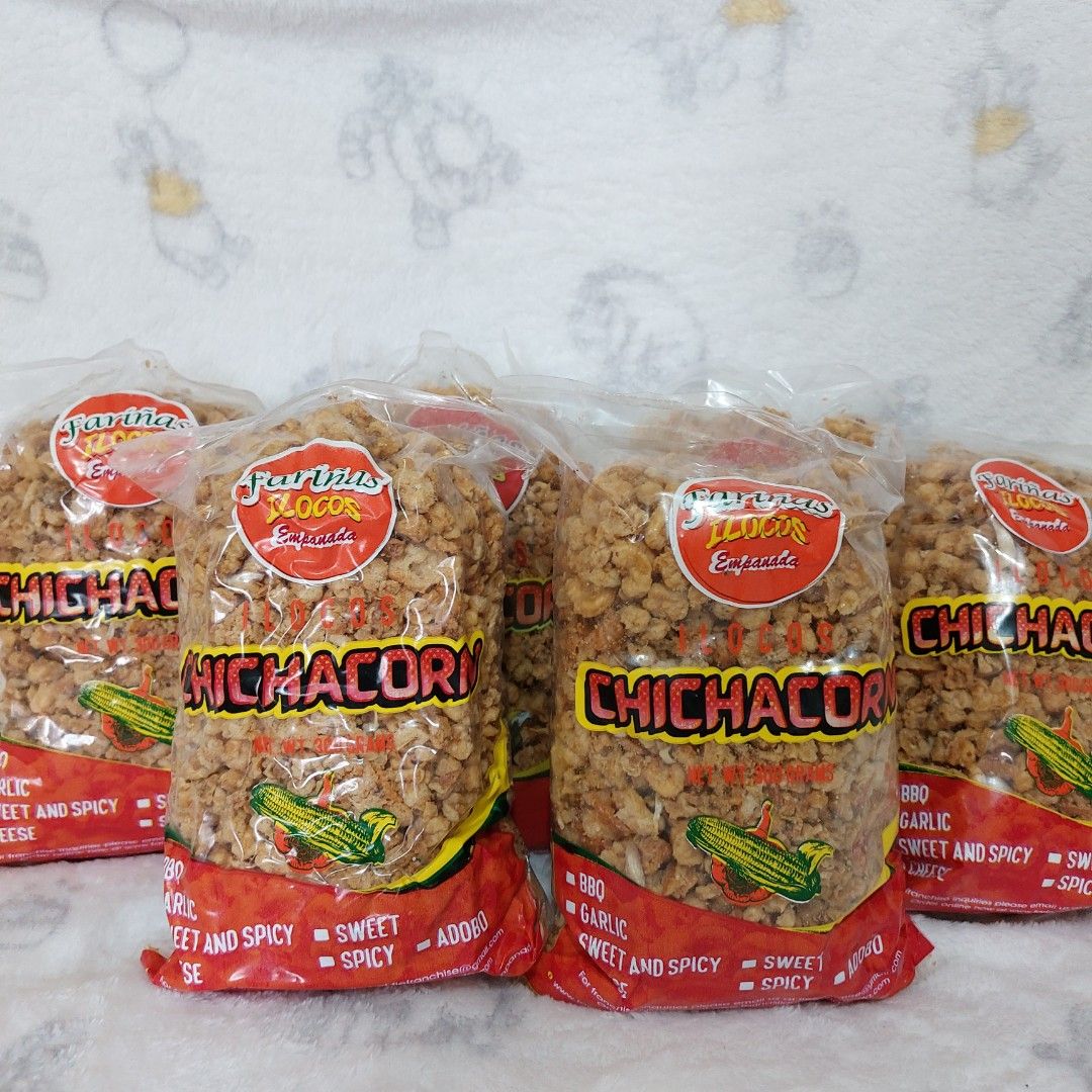 Authentic Ilocos Garlic Chichacorn 300g, Food & Drinks, Packaged ...