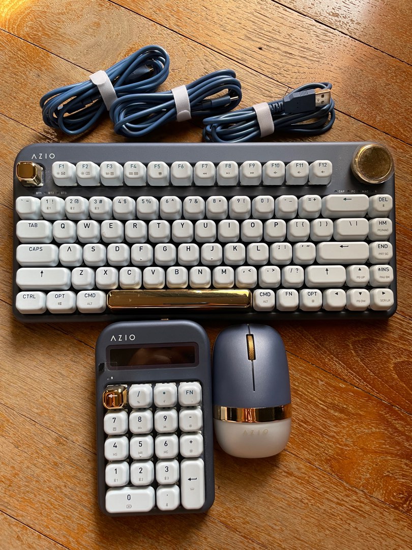 Azio Retro keyboard and mouse, Computers & Tech, Parts & Accessories ...