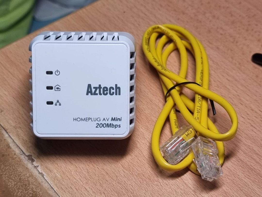 aztech homeplug av2 setup
