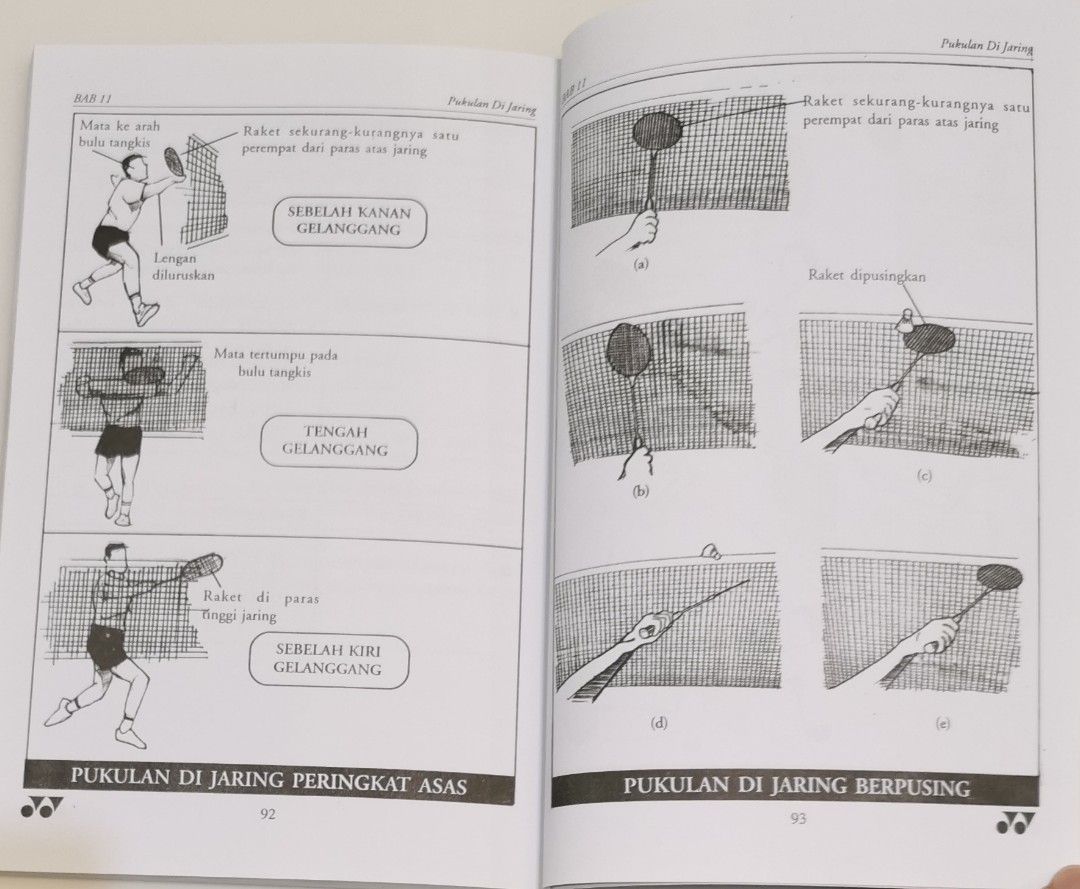 BADMINTON TEKNIK ASAS. MISBUN SIDEK, Hobbies & Toys, Books & Magazines ...