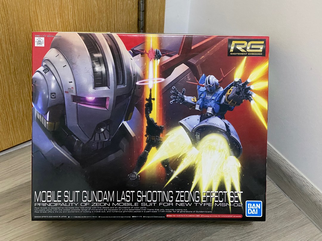 Bandai gunpla RG ZEONG Last Shooting Effect Set, Hobbies & Toys, Toys ...
