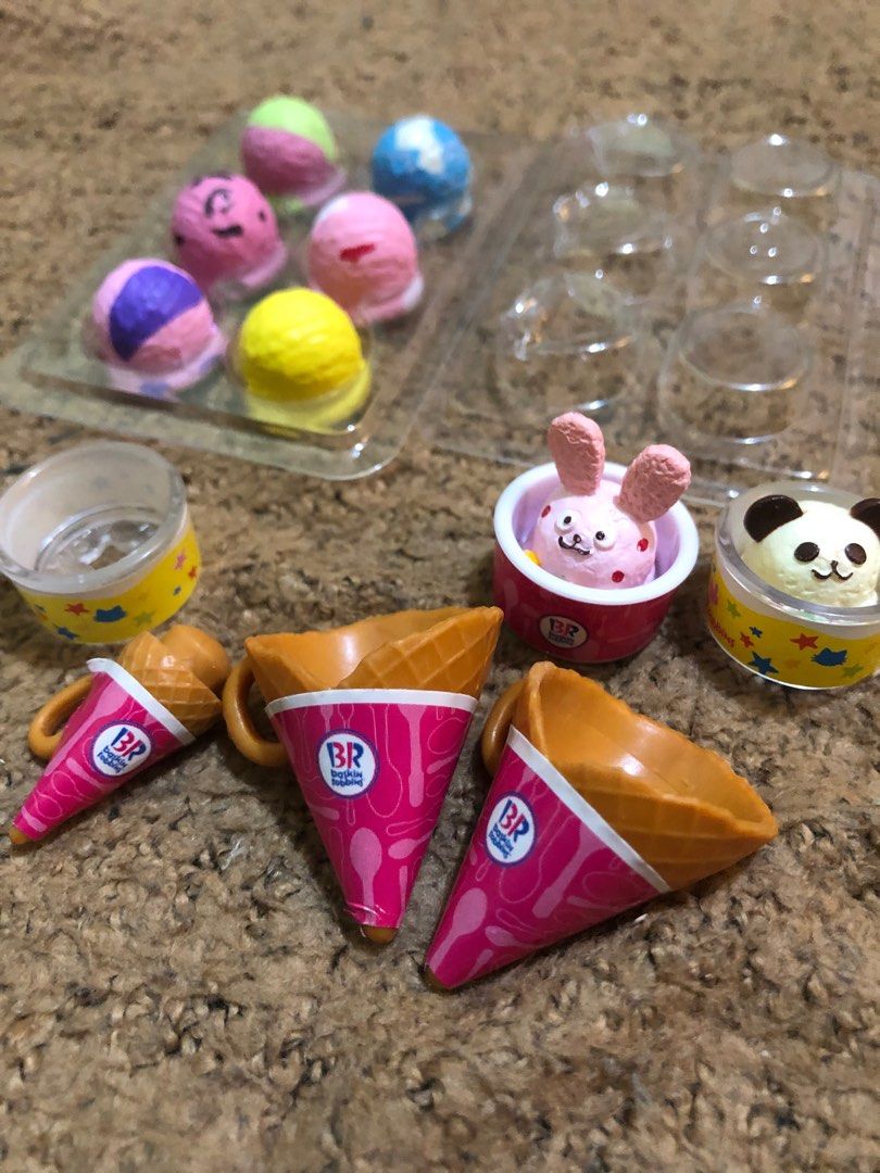 Baskin Robbins mini ice cream toy set on Carousell