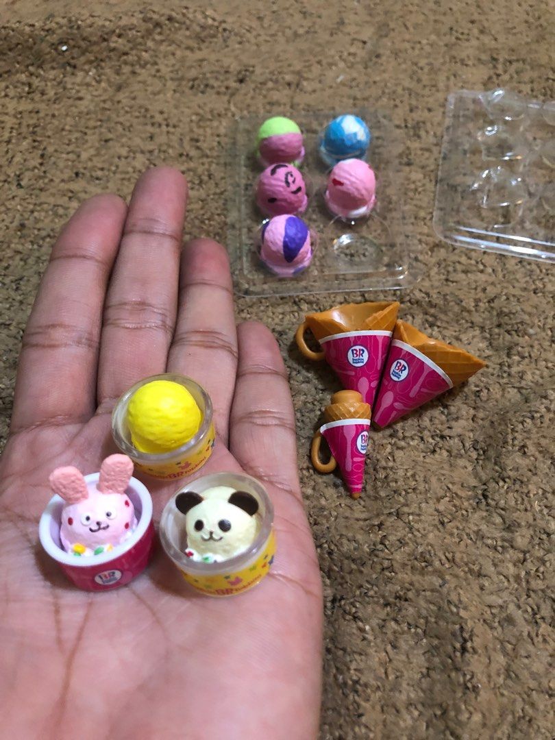 Baskin Robbins mini ice cream toy set on Carousell