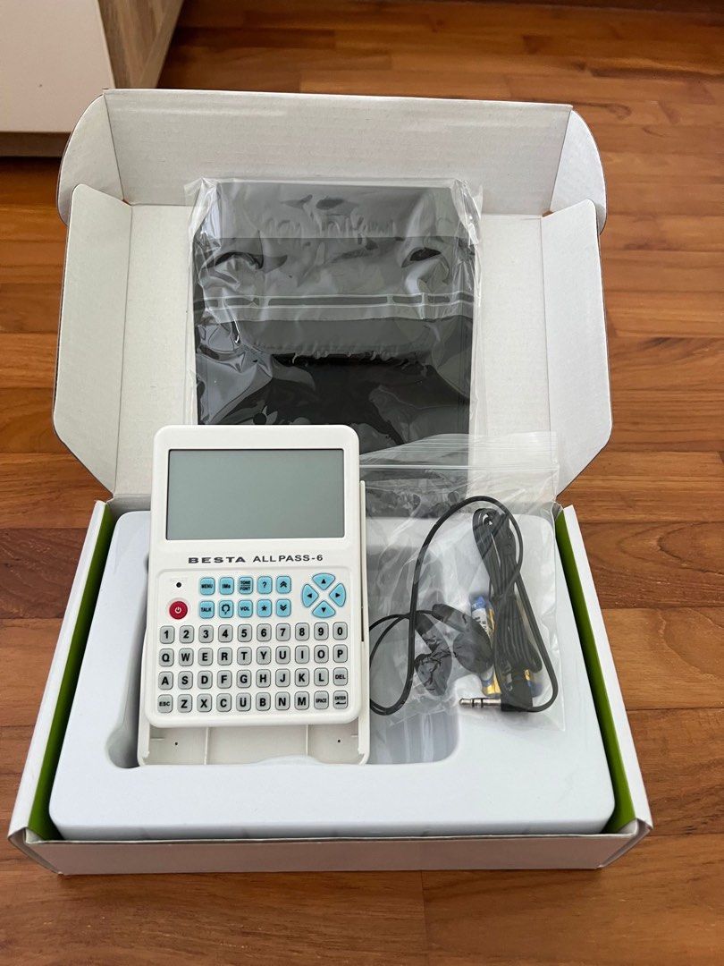 BESTA All Pass 6 E-Dictionary, Mobile Phones & Gadgets, Other Gadgets ...