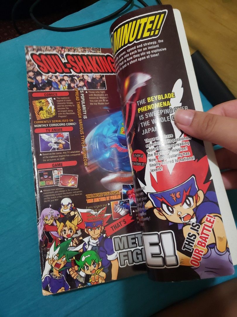 BEYBLADE EXPLOSIVE GUIDEBOOK on Carousell