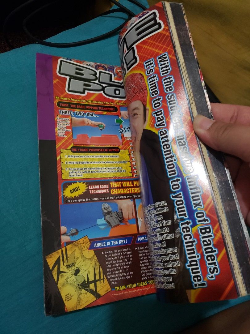 BEYBLADE EXPLOSIVE GUIDEBOOK on Carousell