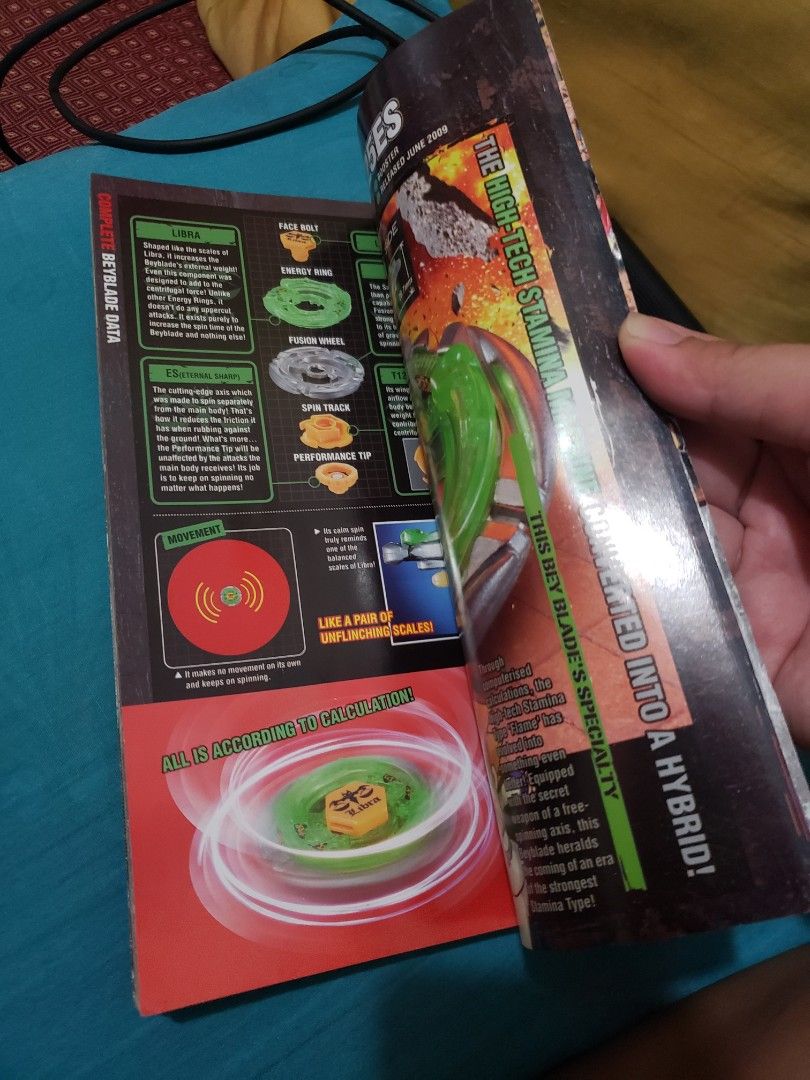BEYBLADE EXPLOSIVE GUIDEBOOK on Carousell