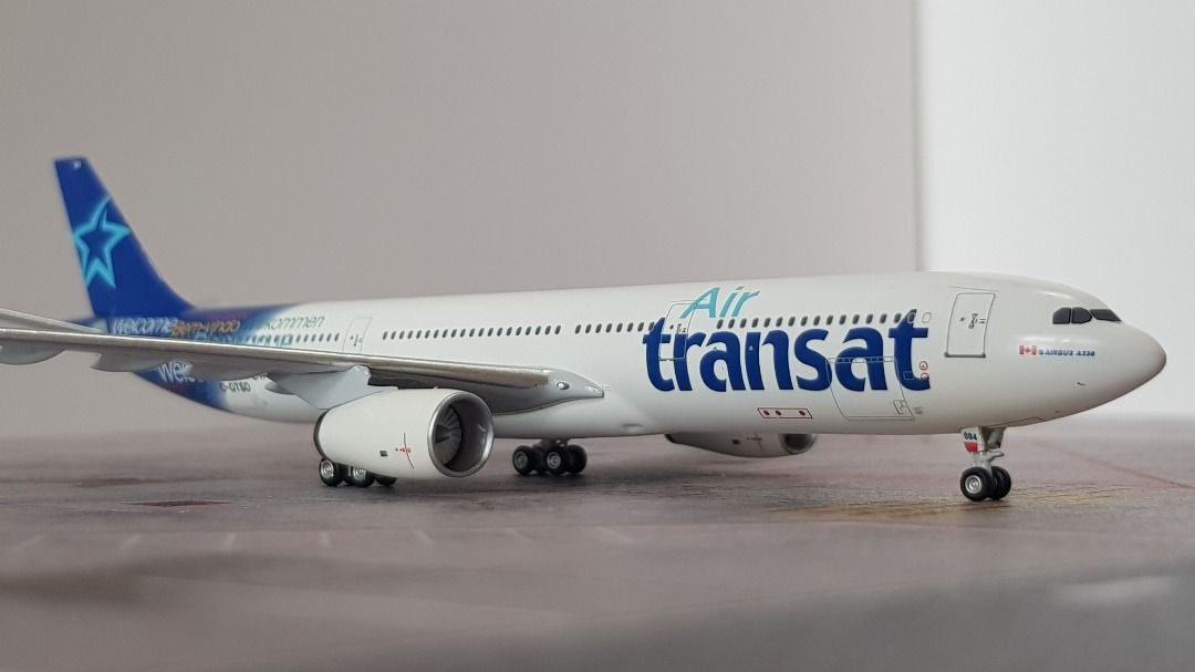 Big-Bus Models Air Transat Airbus A330-300 C-GTSD 1:400 Scale Aircraft ...