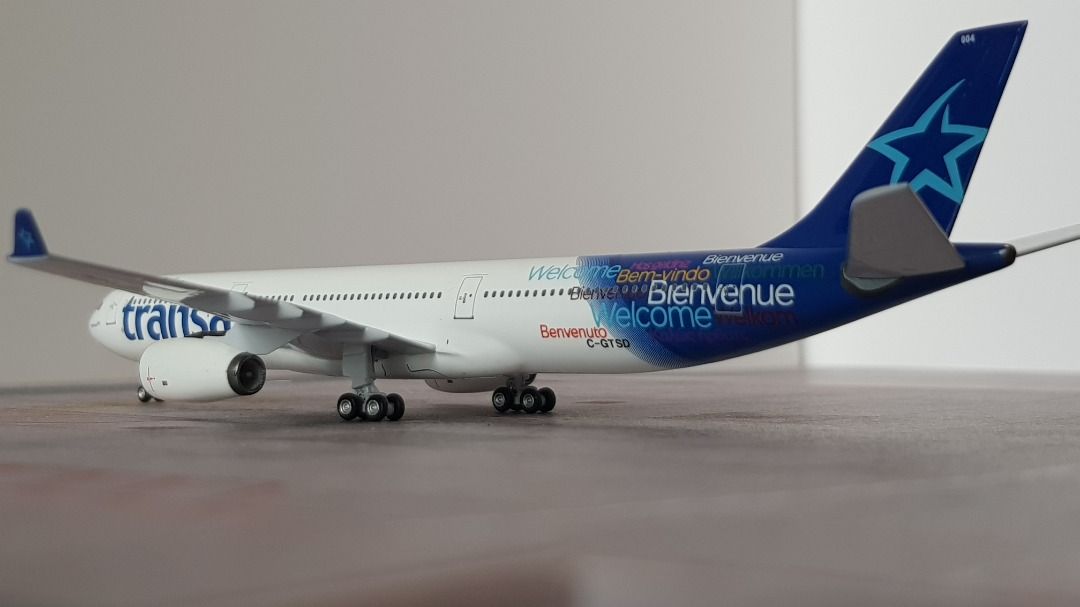 Big-Bus Models Air Transat Airbus A330-300 C-GTSD 1:400 Scale Aircraft ...