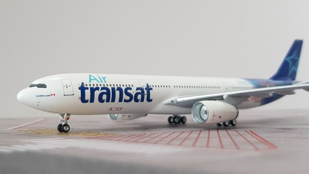Big-Bus Models Air Transat Airbus A330-300 C-GTSD 1:400 Scale Aircraft ...
