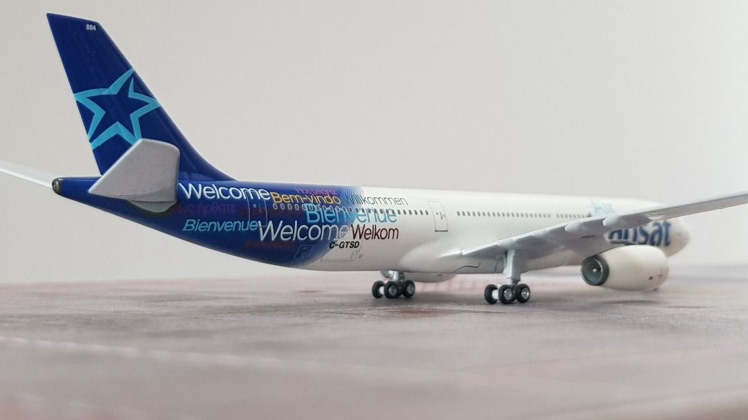 Big-Bus Models Air Transat Airbus A330-300 C-GTSD 1:400 Scale Aircraft ...