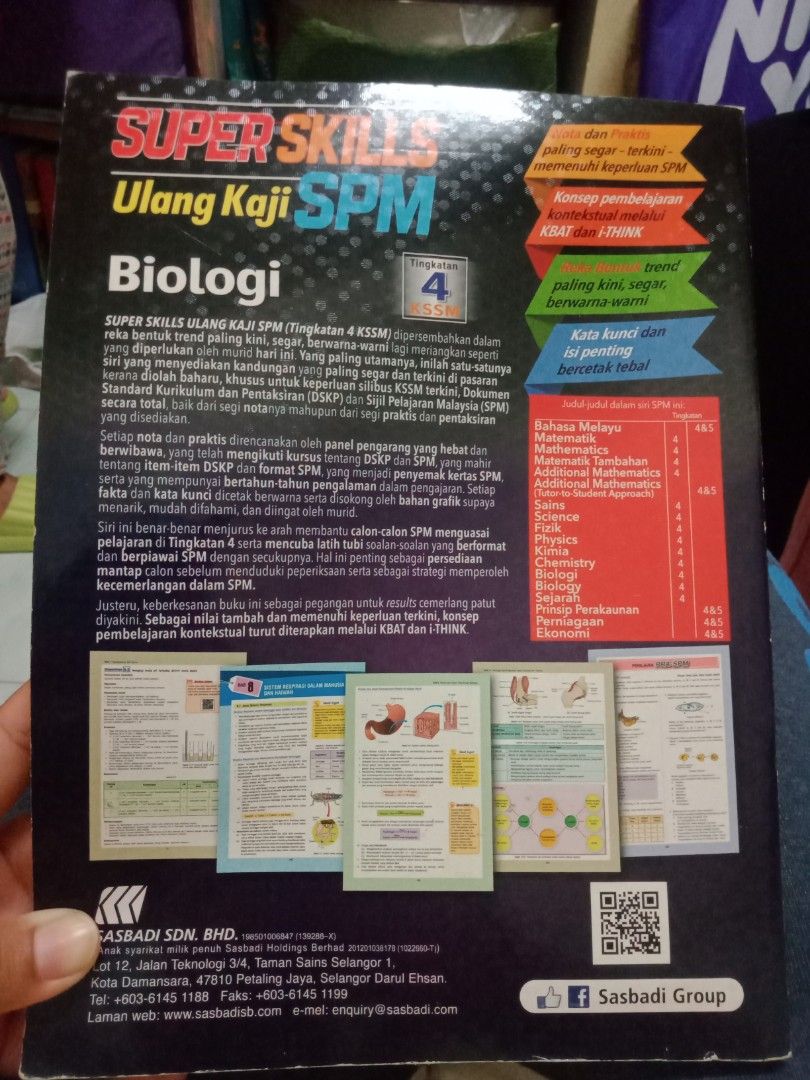 Biology SPM 2023, Hobbies & Toys, Books & Magazines, Textbooks on Carousell