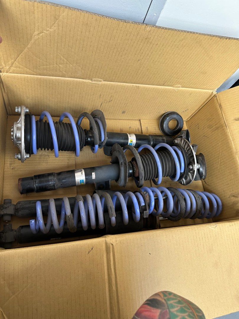 BMW F30 Triple S lowered spring, Car Accessories, Accessories on Carousell