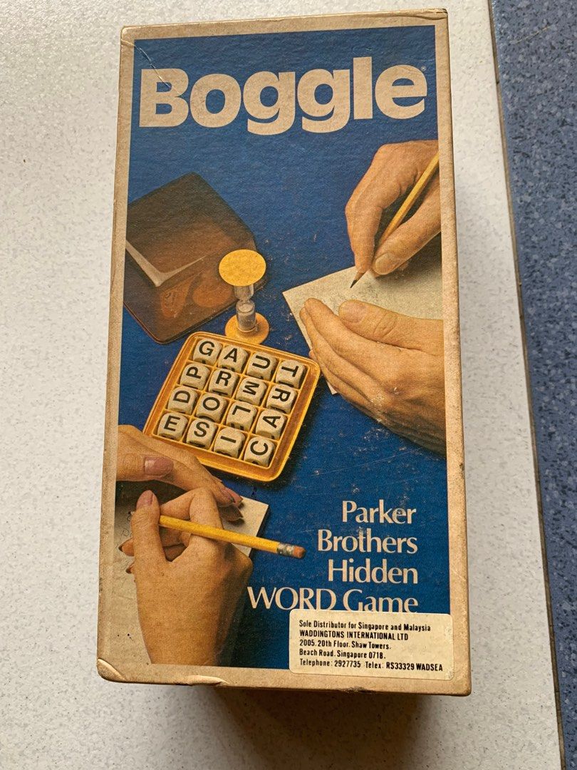 Boggle game., Hobbies & Toys, Toys & Games on Carousell