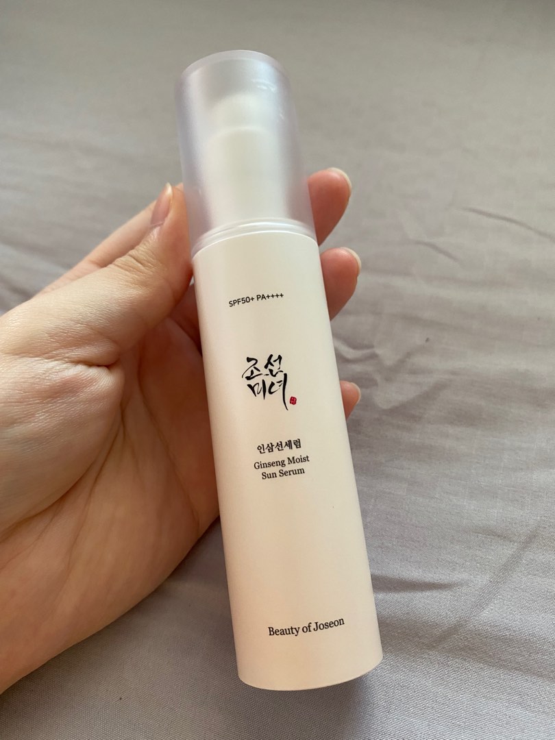 BOJ Ginseng Moist Sun serum SPF 50++, Beauty & Personal Care, Face, Face Care on Carousell