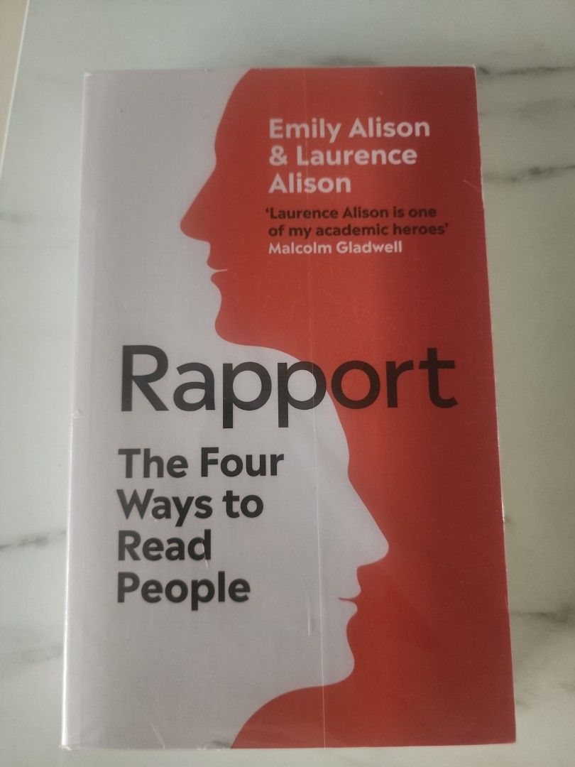 Book (New) Rapport - The Four Ways To Read People, Hobbies & Toys ...