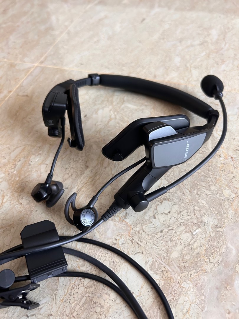 Bose Pro Flight Headset, Audio, Headphones & Headsets on Carousell