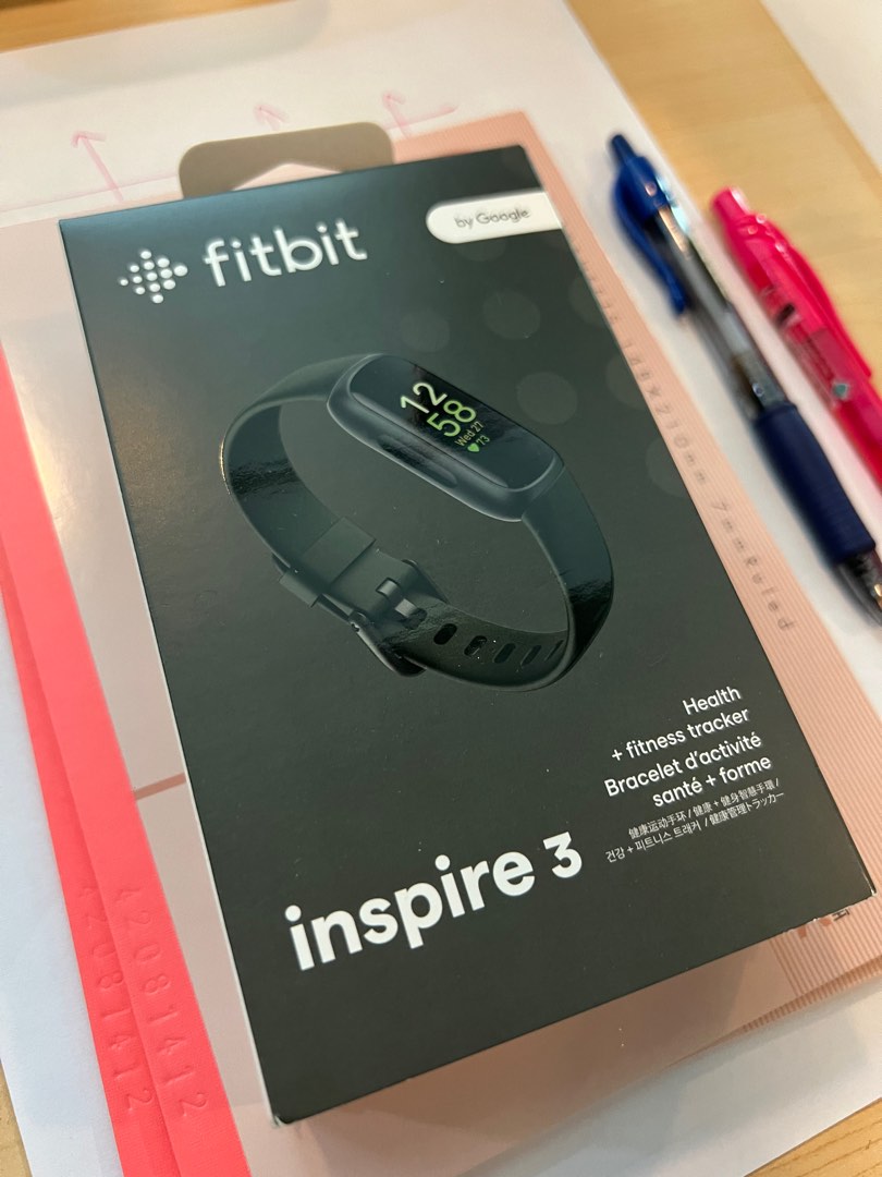 BRAND NEW!! Fitbit inspire 3 Black, Mobile Phones & Gadgets, Wearables ...