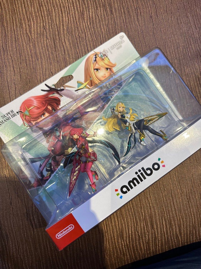 [Brand New only set] Pyra and Mythra Amiibo 2 Pack Nintendo, Hobbies ...
