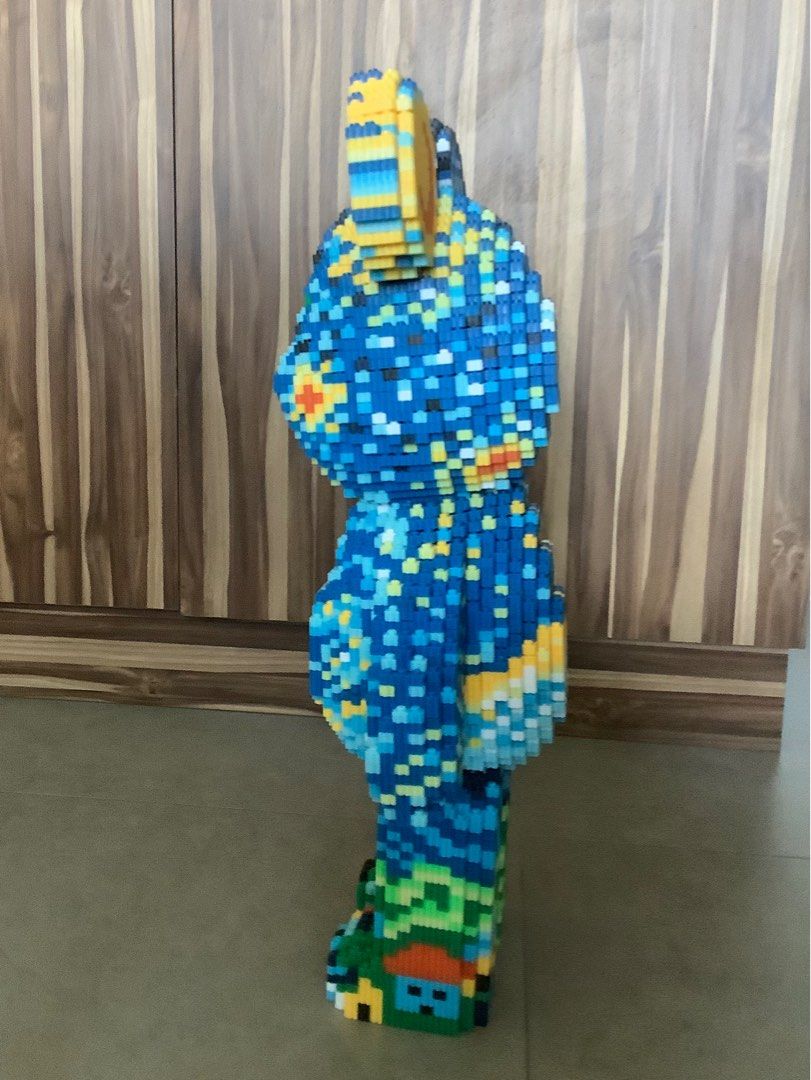 Built Lego bearbrick, Hobbies & Toys, Toys & Games on Carousell