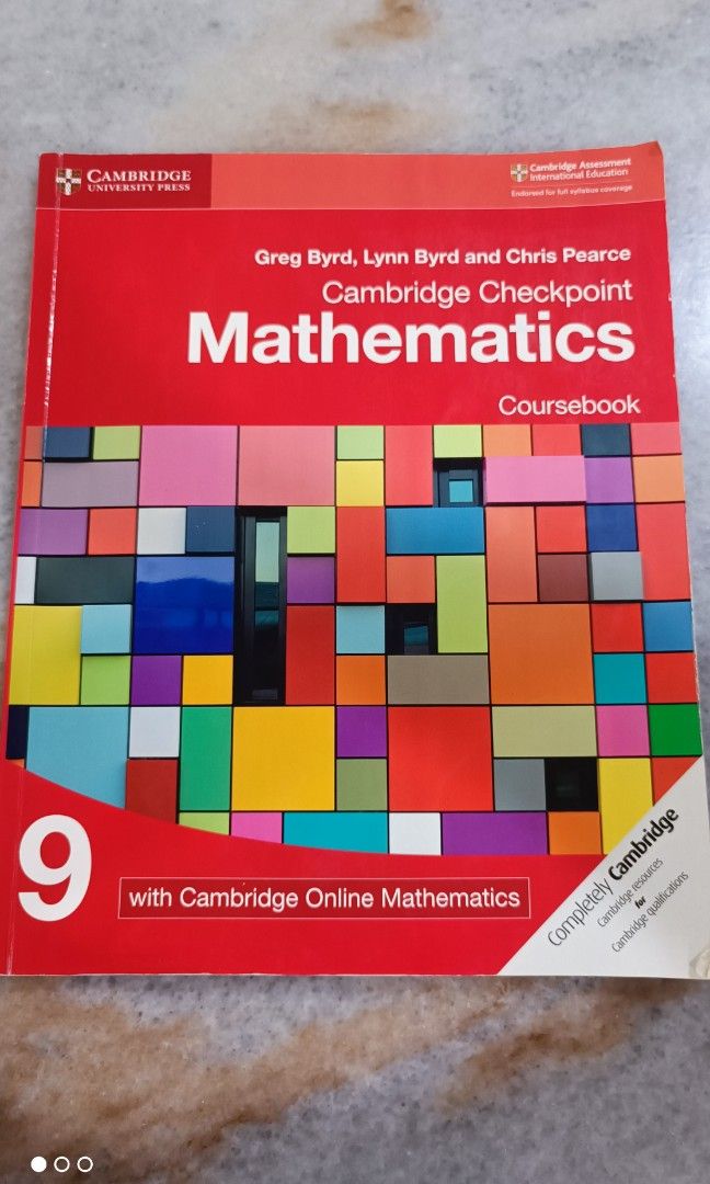 Cambridge Checkpoint Mathematics Coursebook 9, Hobbies & Toys, Books ...