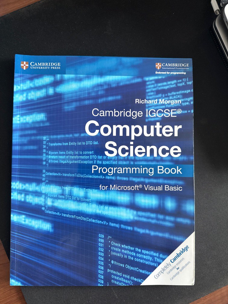 Cambridge IGCSE Computer Science Programming Book, Hobbies & Toys ...