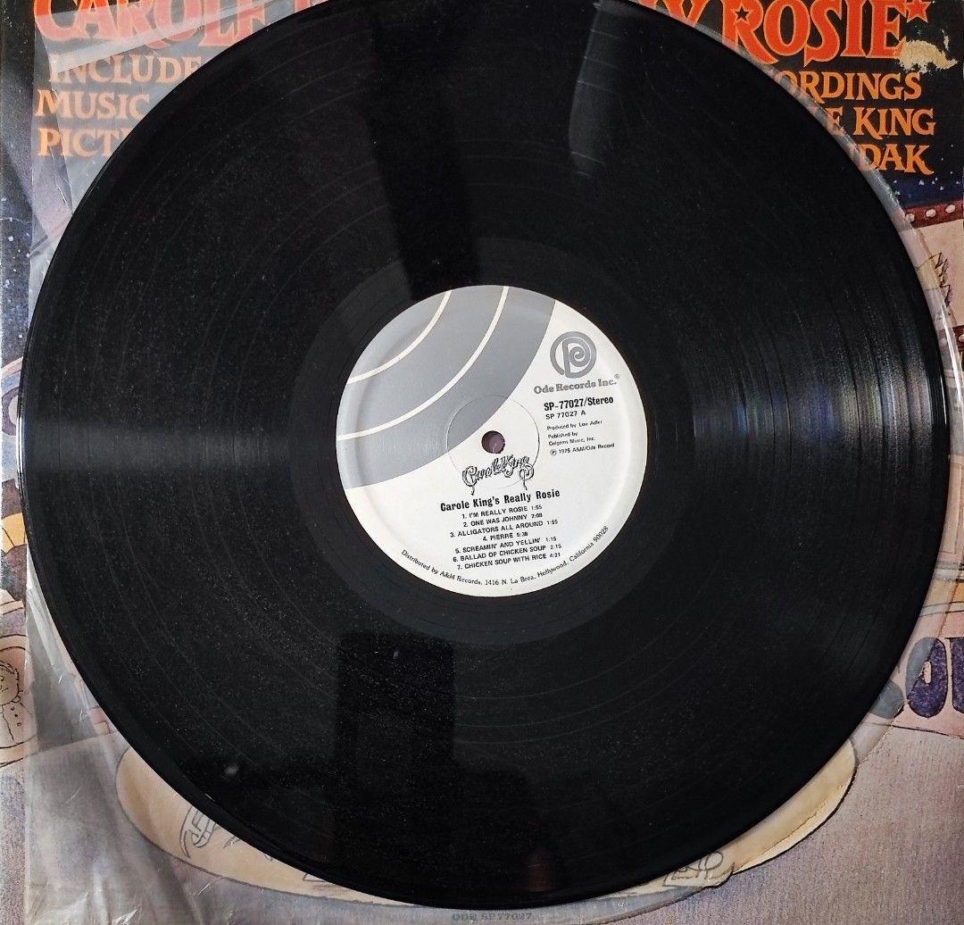 Carole King Album Really Rosie[LP], Hobbies & Toys, Music & Media ...
