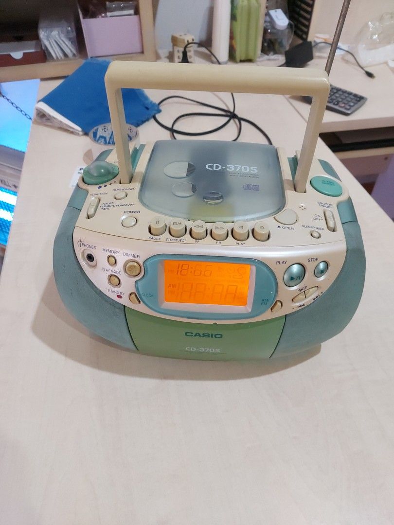 CASIO Radio,CD-370S, Elektronik, Audio di Carousell