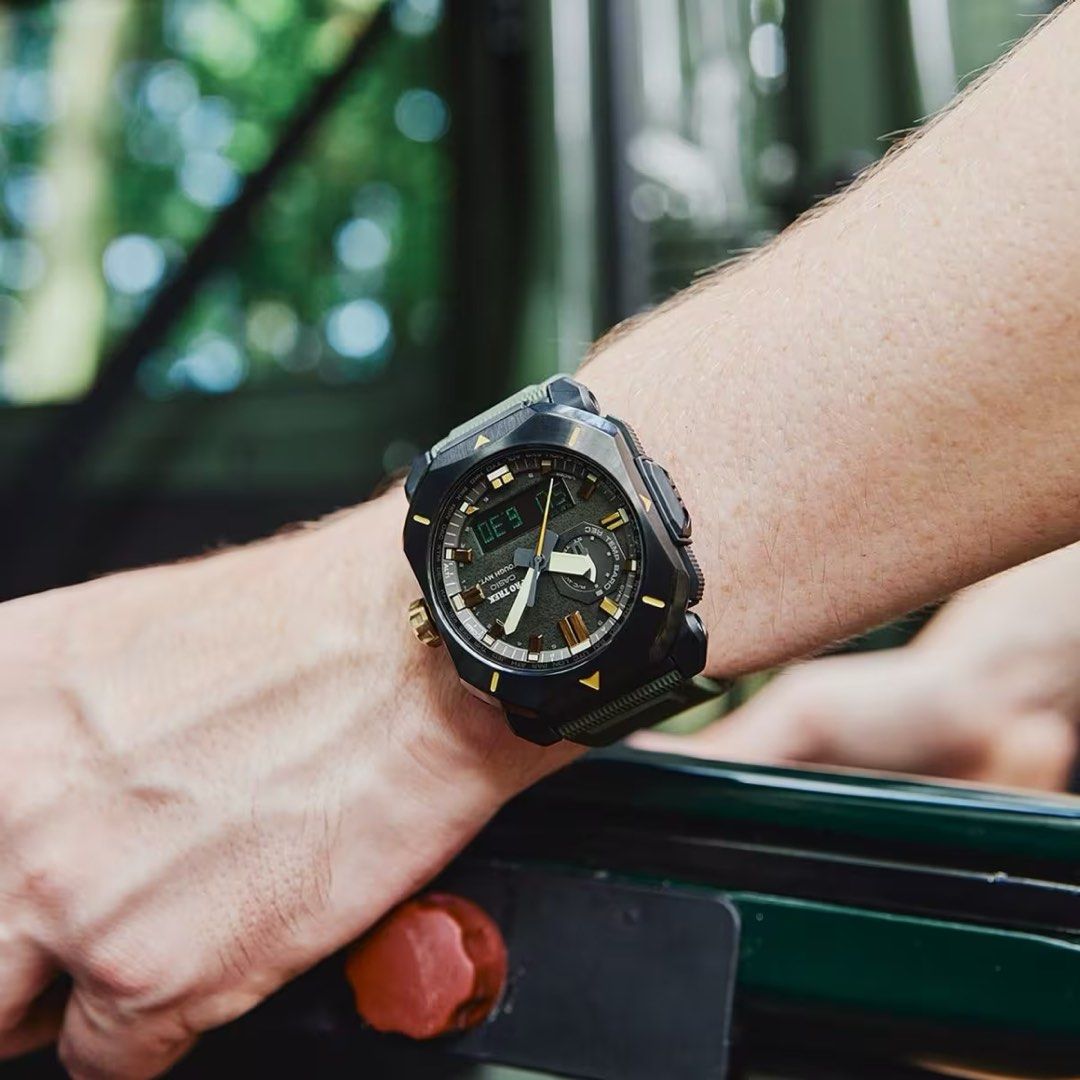 CASIO JDM日版 PRO TREK Climber Line 手錶 PRW-6900Y-3JF 訂購, 男裝, 手錶及配件, 手錶 ...