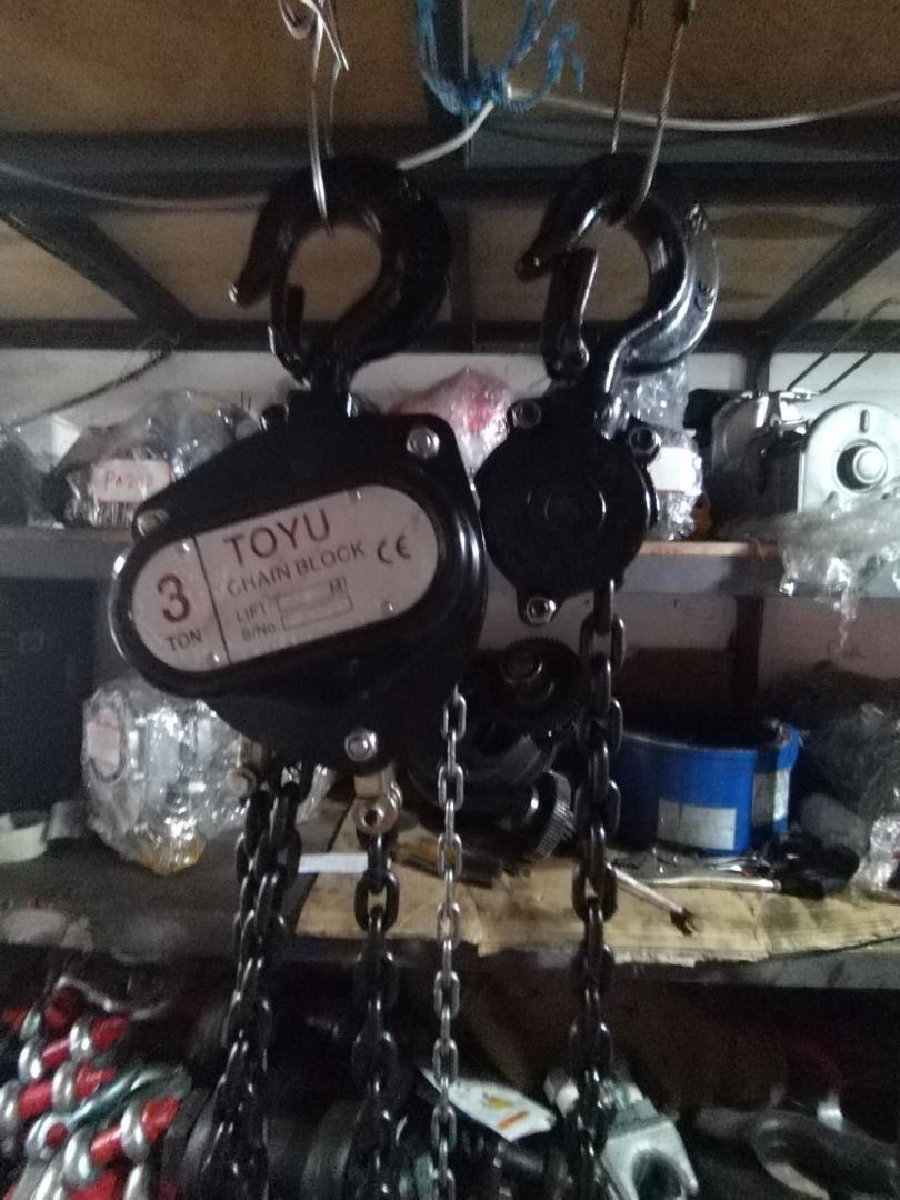 Chain Block (Heavy Duty) 10 Tons x 3 Meters (10mm), Commercial ...