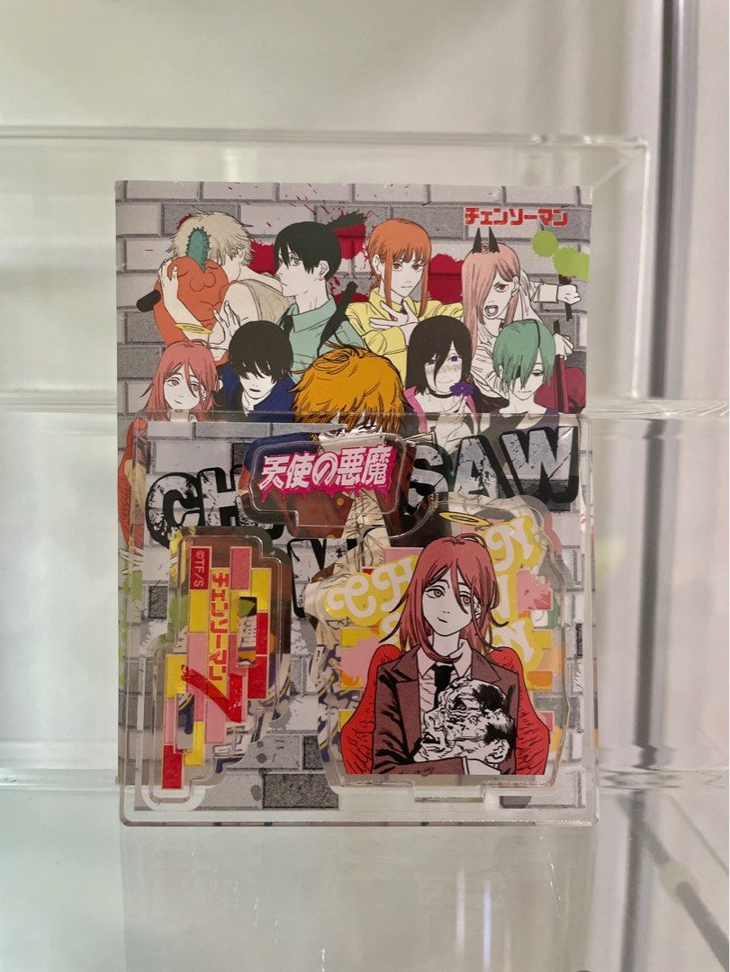 chainsaw man angel acrylic figure collection stand standee js jump shop ...