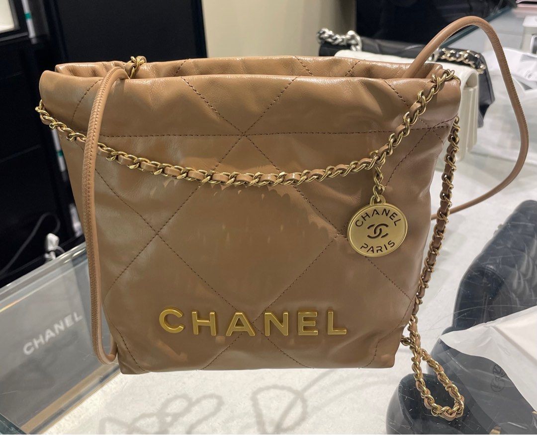 Chanel 22 Mini Bag, Luxury, Bags & Wallets on Carousell