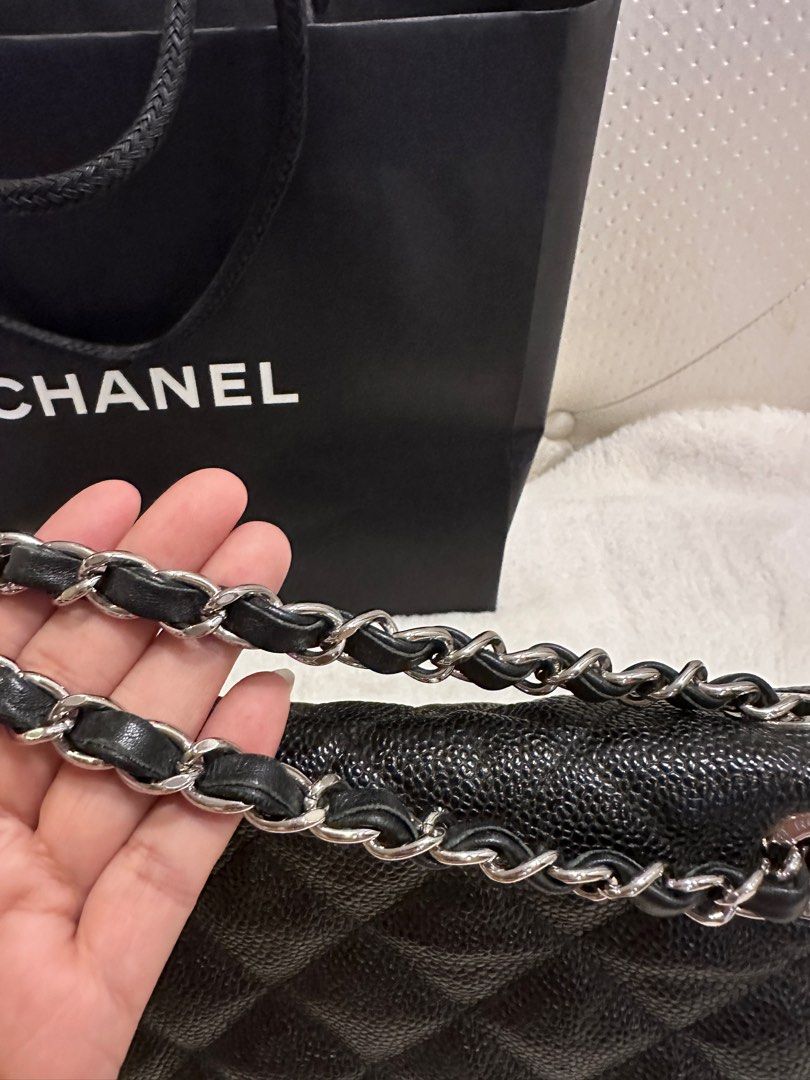 CHANEL FRENCH RIVERA FLAP BAG, Luxury, Bags & Wallets on Carousell