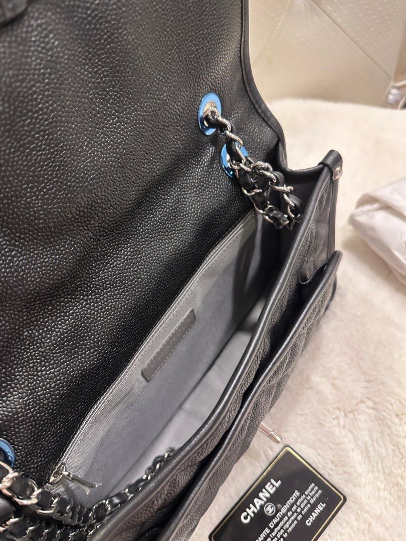 CHANEL FRENCH RIVERA FLAP BAG, Luxury, Bags & Wallets on Carousell