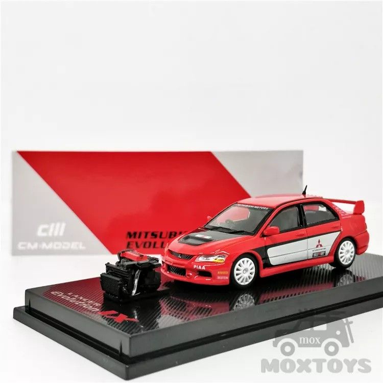 CM Model 1:64 Mitsubishi Lancer Evo lX Ralliart w/ engine Model Car, Hobbies & Toys, Toys ...