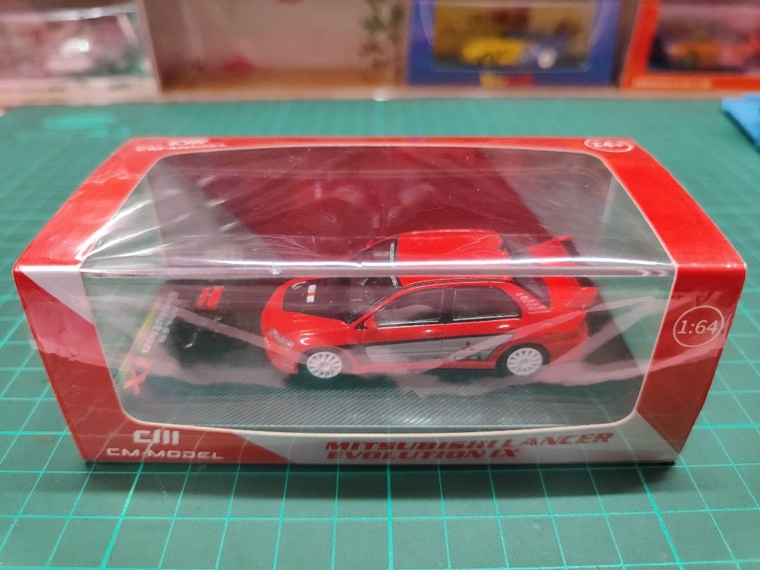CM Model 1:64 Mitsubishi Lancer Evo lX Ralliart w/ engine Model Car, Hobbies & Toys, Toys ...
