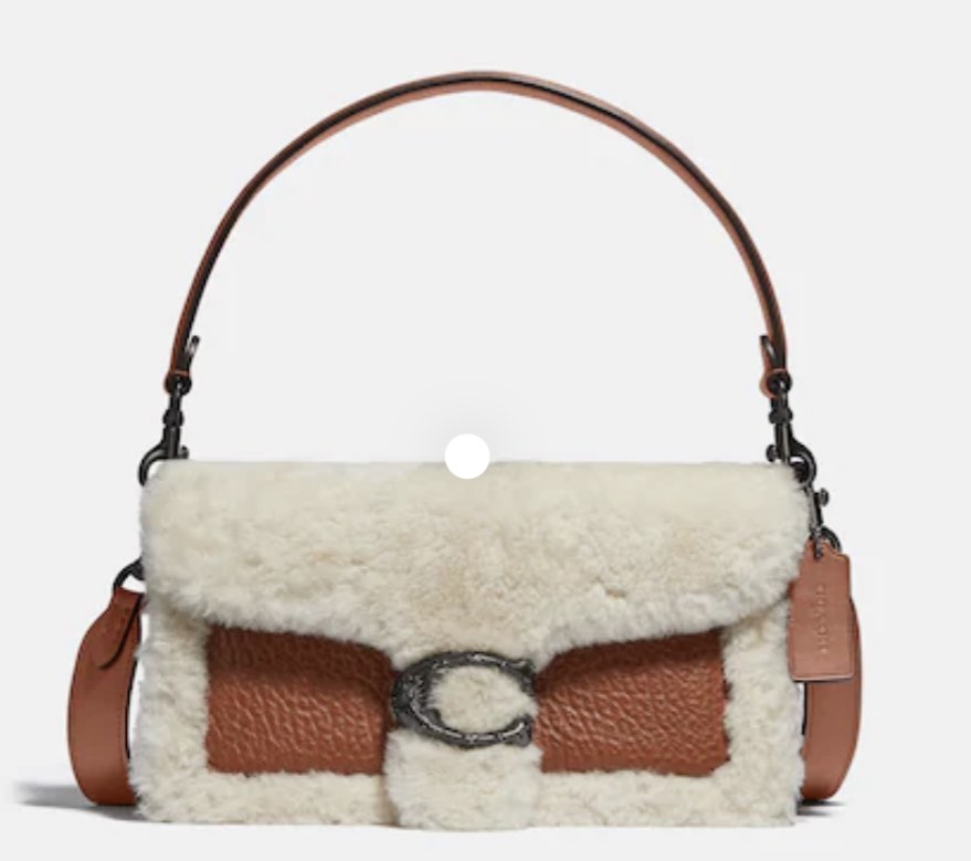 Coach Tabby Shoulder Bag 26 with Shearling Fur, Women's Fashion, Bags ...