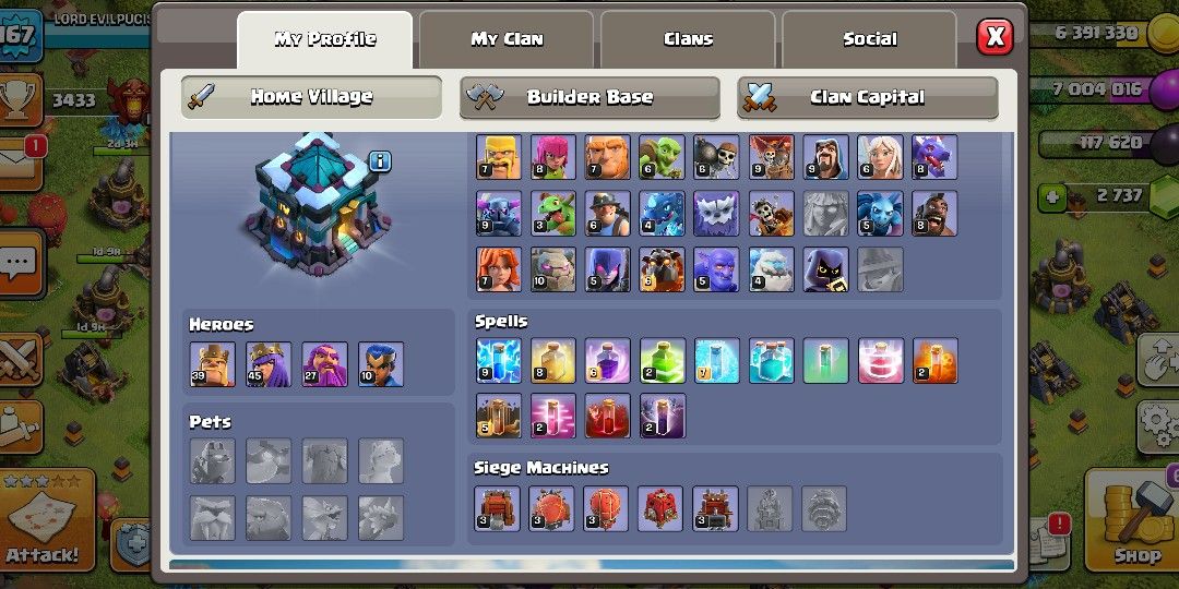 COC ACCOUNT TH 13 WALLS LEVEL 12 on Carousell