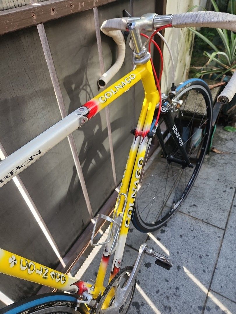 Colnago Carbitubo yellow, Sports Equipment, Bicycles & Parts, Bicycles ...