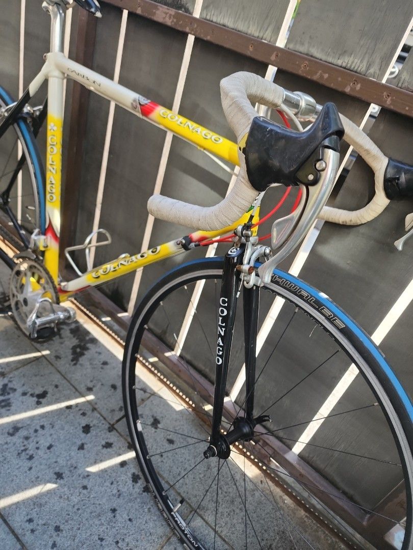 Colnago Carbitubo yellow, Sports Equipment, Bicycles & Parts, Bicycles ...
