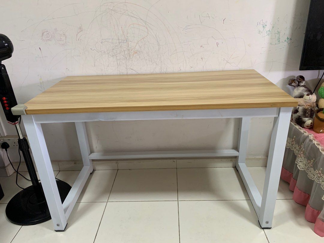 Comfy office table, Furniture & Home Living, Furniture, Tables & Sets ...