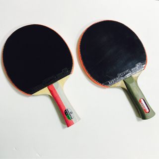 Custom Shakehand Table Tennis Carbon Racquet Bat for Beginner ...