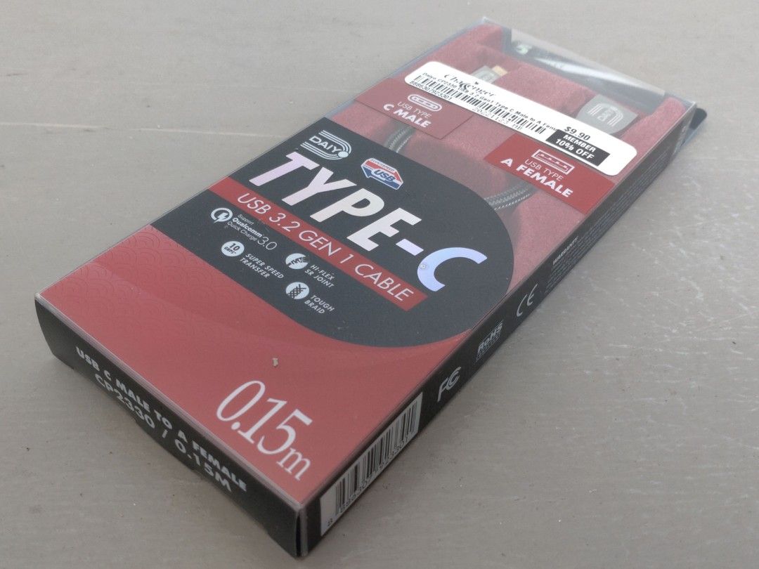 Daiyo USB C 3.2 GEN 1 OTG Cable, Mobile Phones & Gadgets, Mobile ...