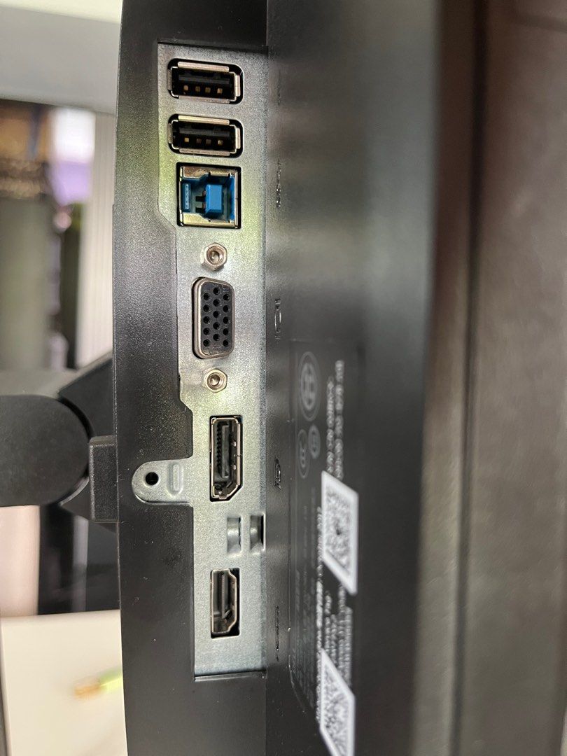 DELL P2217H 22" inch FHD IPS Monitor Height Swivel Rotate Landscape ...