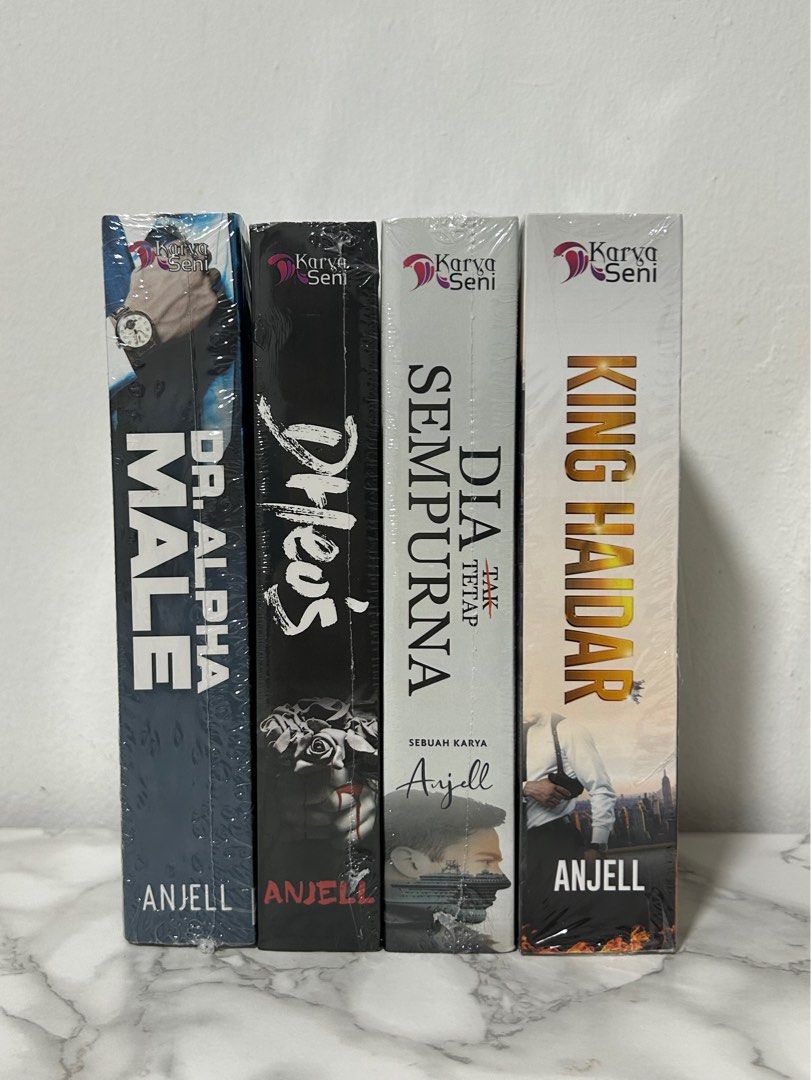Malay Novel : Anjell, Hobbies & Toys, Books & Magazines, Fiction & Non ...