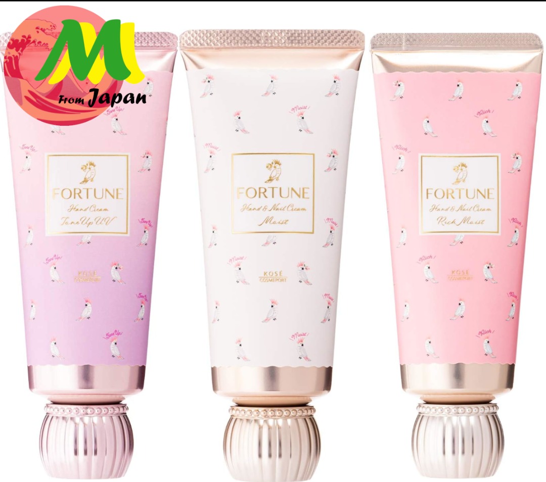 【Direct from Japan】 KOSE FORTUNE Hand Cream 3 kinds value set (60g each ...