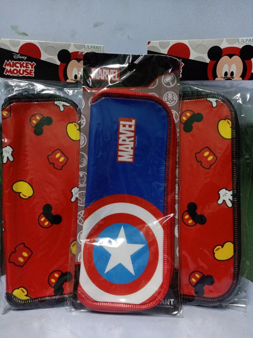 Disney pencil case with cute sticker, Hobbies & Toys, Stationery ...